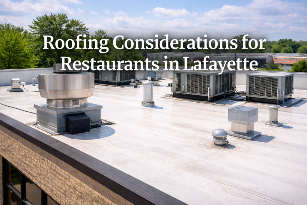 Roofing Considerations for Restaurants in Lafayette - Wabash Valley ...